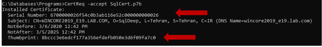 How to issue SSL certificate and configure Microsoft SQL Server to use ...