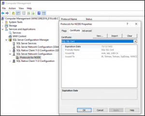 How to issue SSL certificate and configure Microsoft SQL Server to use ...